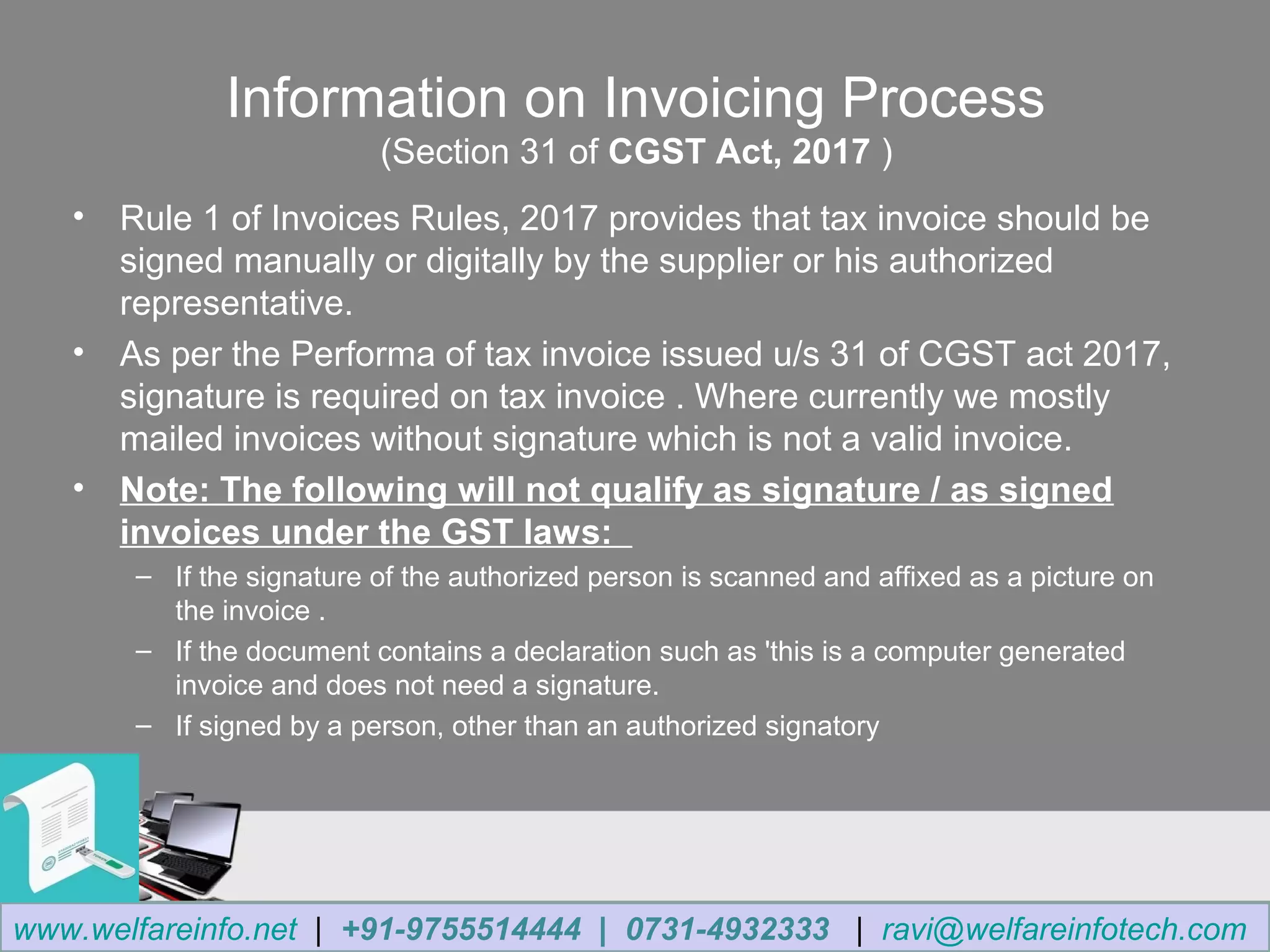 Digital Signature in Invoice | Tally Digital Signature | PPT