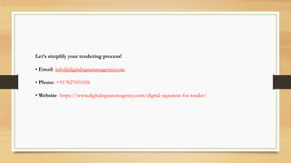 Digital Signature for Tender (1) (1).pptx