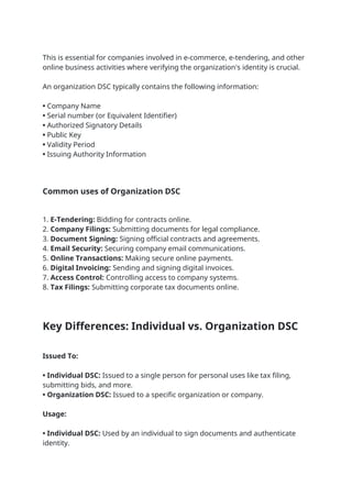Digital Signature Individual and Organisation difference.docx