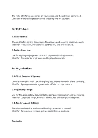 Digital Signature Individual and Organisation difference.docx