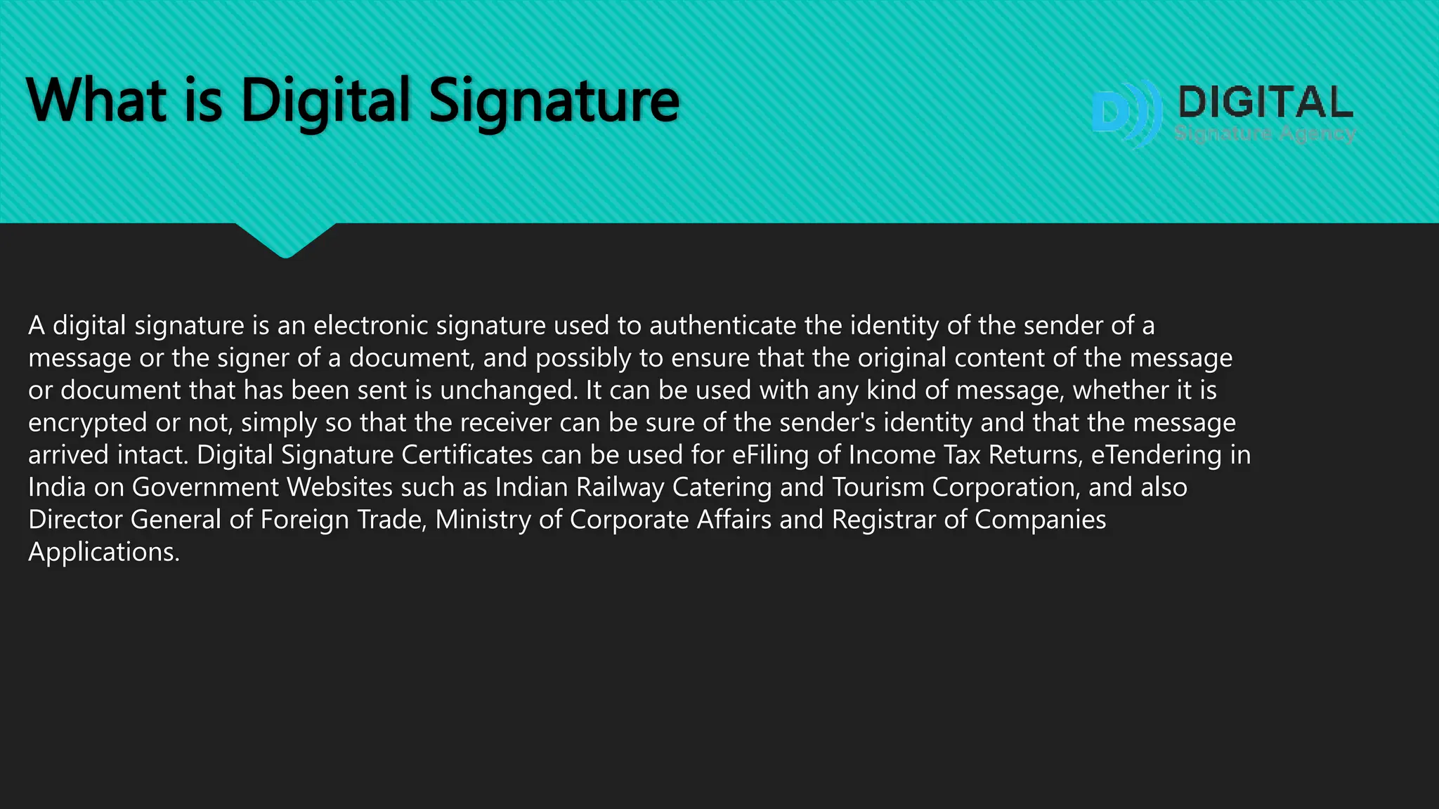 Digital signature in laxmi nagar | PPTX