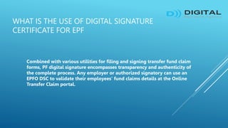 Digital Signature in Pune | PPT
