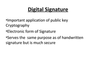 Digital signature introduction | PPT