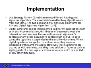 Digital signaturepattern 10 30 | PPT