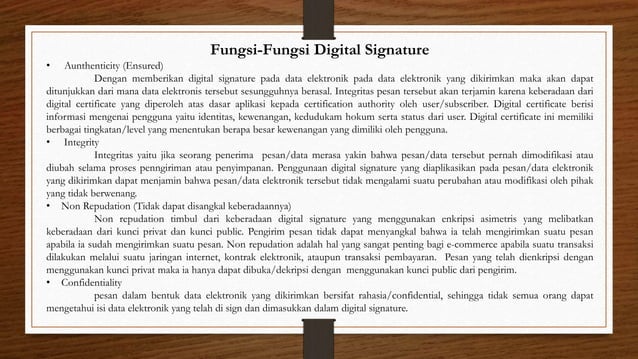 Digital signature ppt | PPTX
