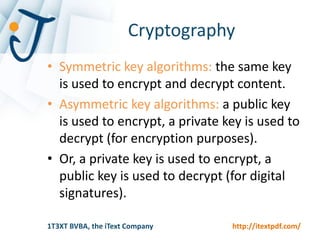 PDF Digital signatures | PPTX