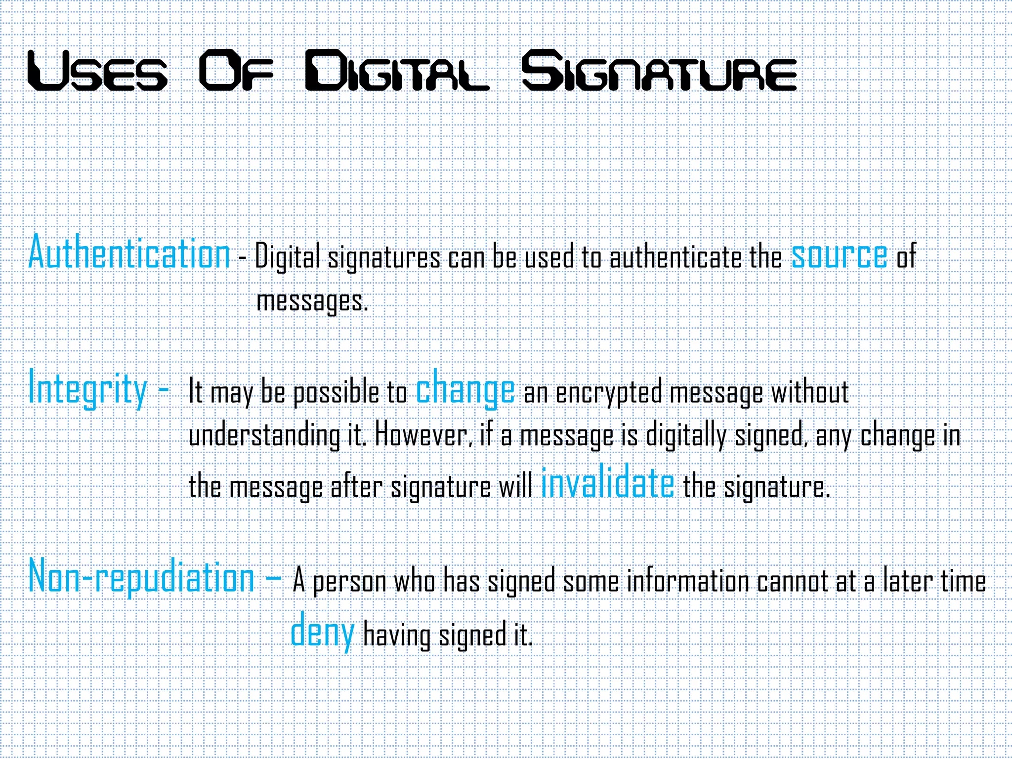 Digital Signatures | PPTX