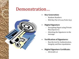 Digital signatures | PPTX