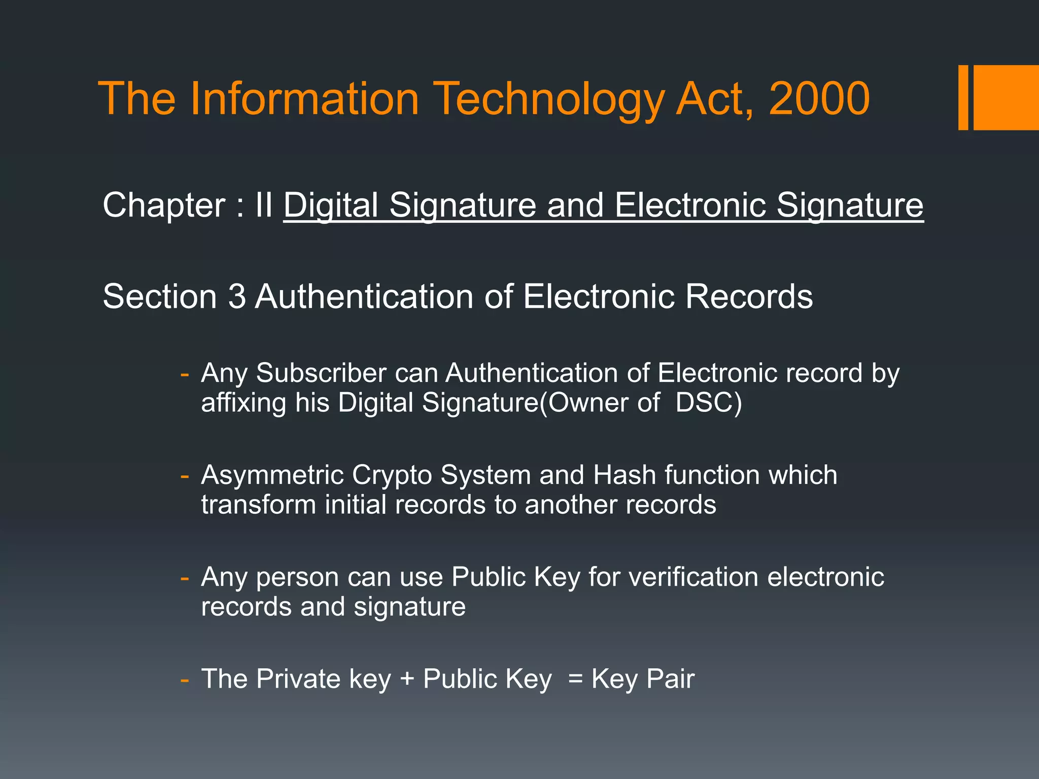 Digital signatures | PPSX