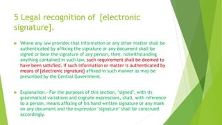Digital signatures | PPTX