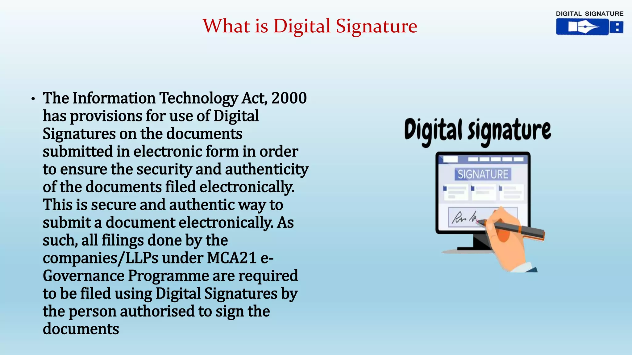 Digital Signature services in Mumbai | PPT