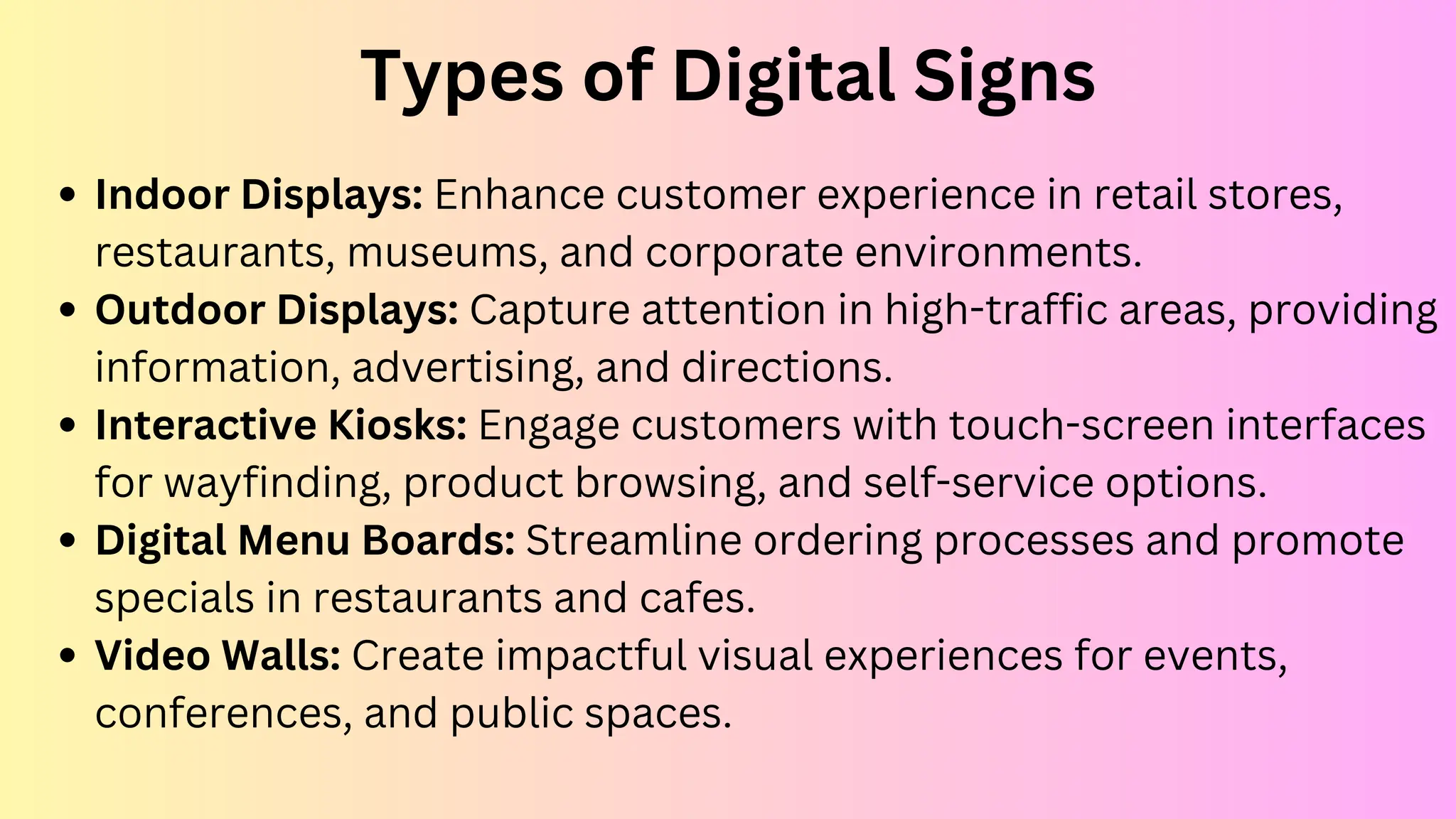 Dynamic Impressions: Elevate Your Message with Digital Signs by Signs Plus Signs | PPT | Free ...