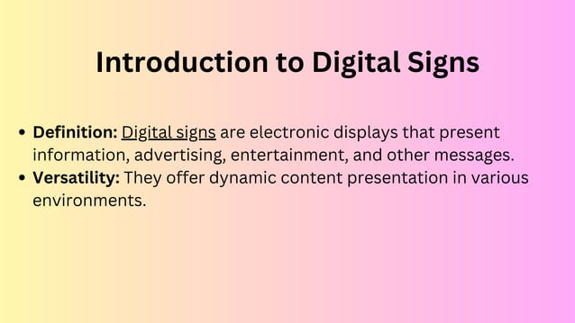 Dynamic Impressions: Elevate Your Message with Digital Signs by Signs ...