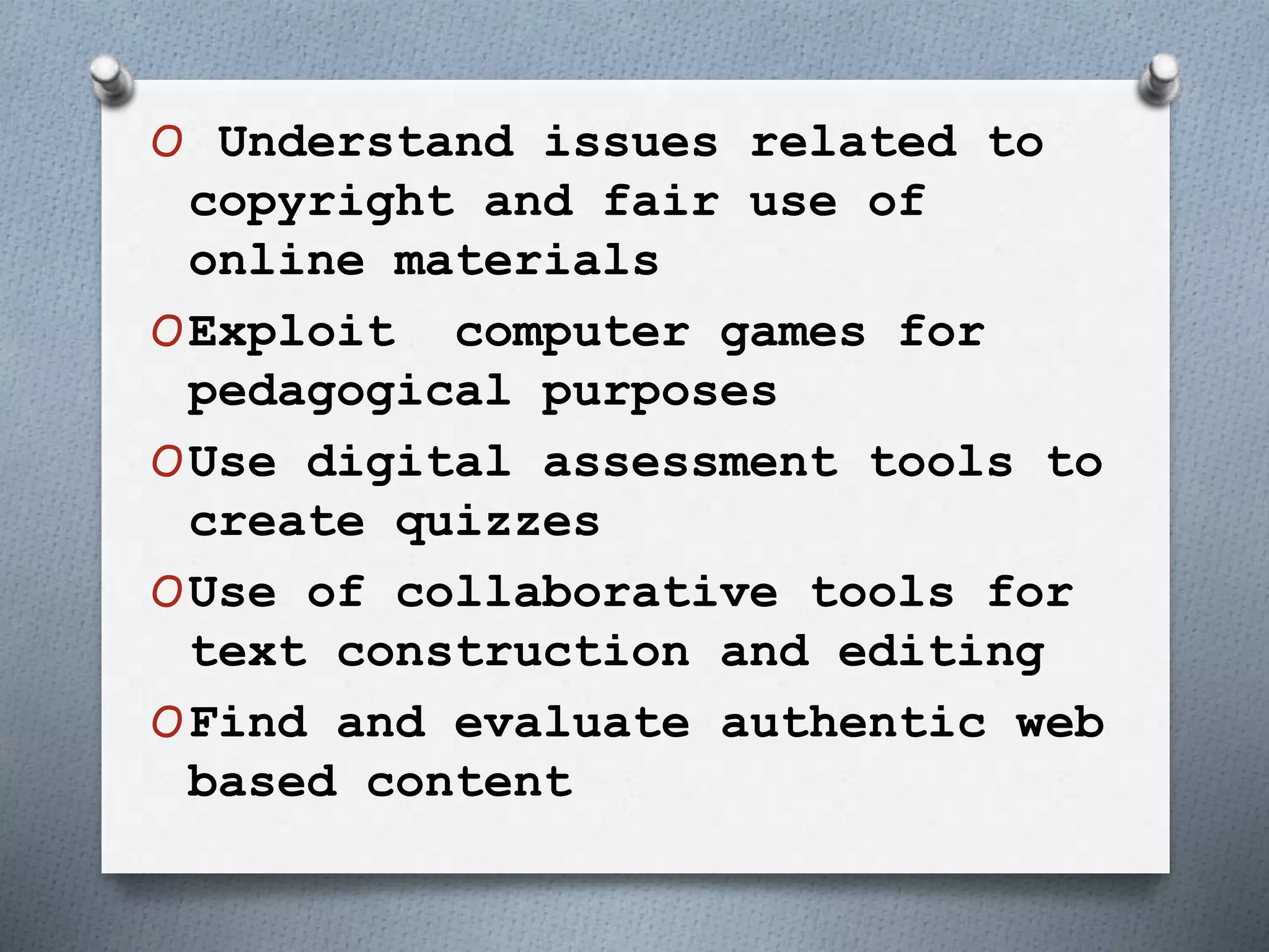 Digital skills | PPTX