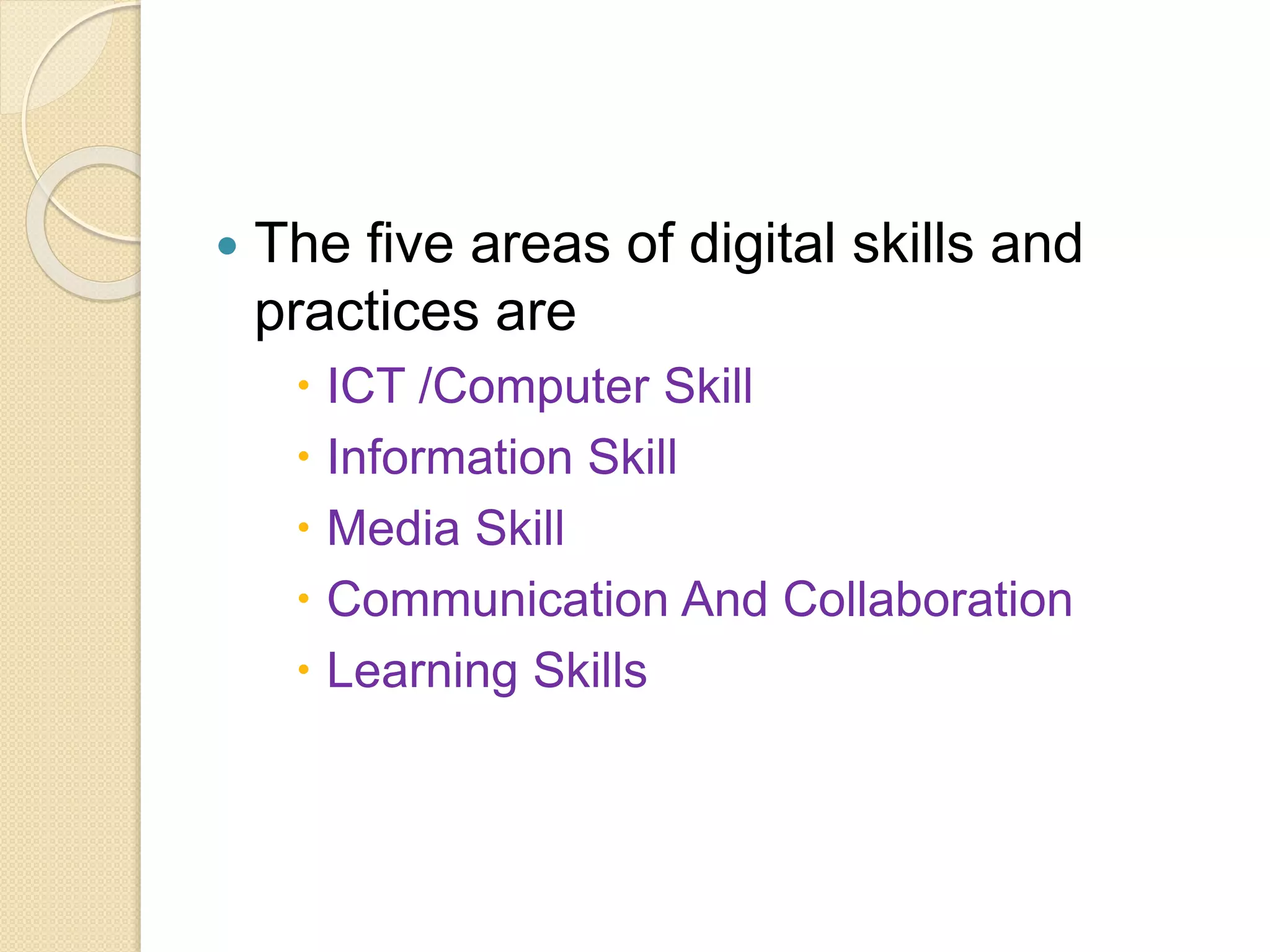 Digital skills | PPTX
