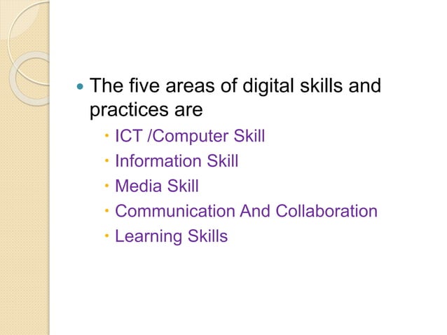 Digital skills | PPTX