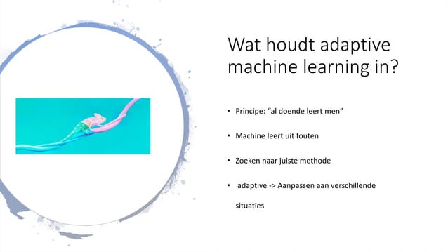 Digital skills: Adaptive machine learning | PPTX