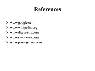 Digital smell technology | PPTX