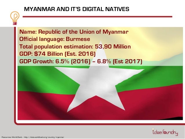 Mobile, digital & social media highlights - Myanmar 2016/17