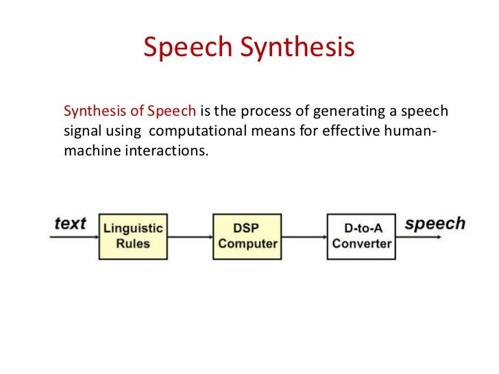 Digital speech processing lecture1
