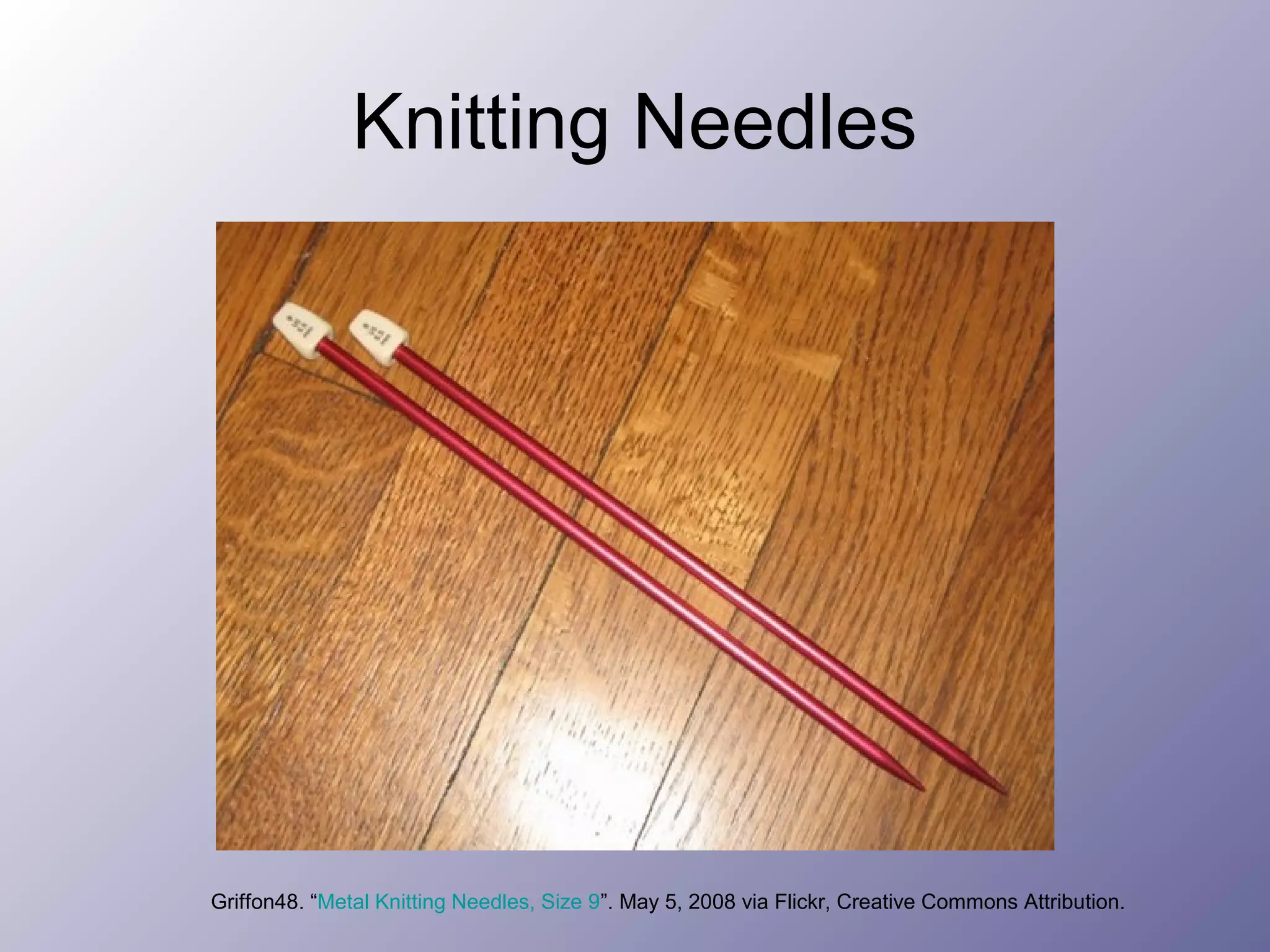 Learn to Knit | PPT