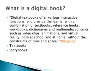 Digital Storybooks | PPTX