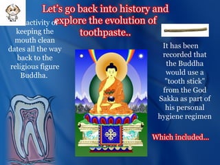 Digital Story: Toothpaste | PPT