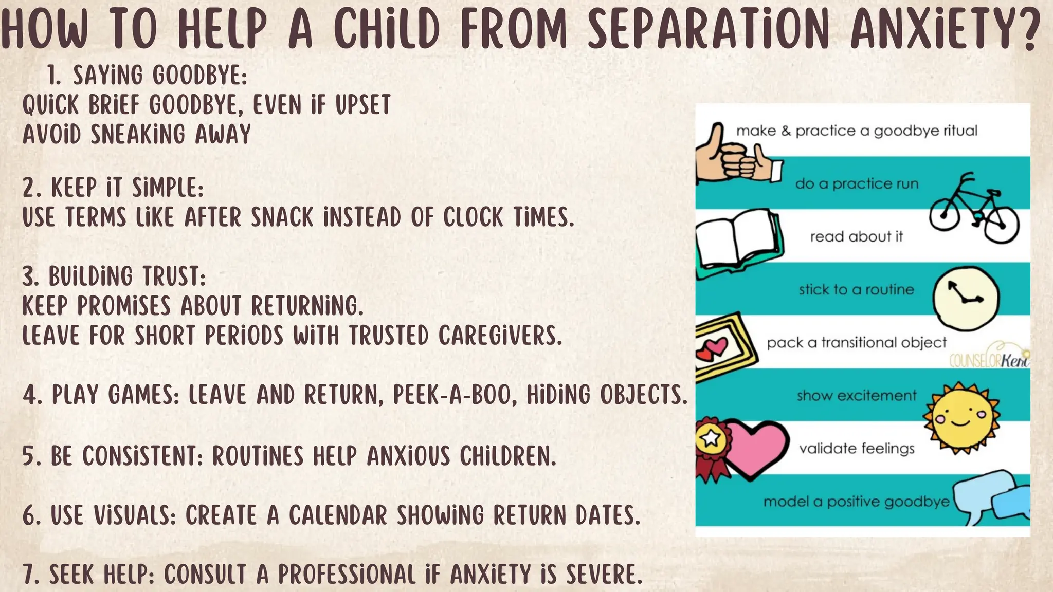 Separation Anxiety in Children with causes, symptoms | PDF