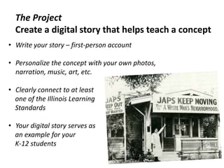 Digital story project | PPTX