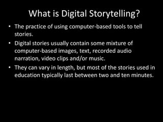 Digital Storytelling | PPTX