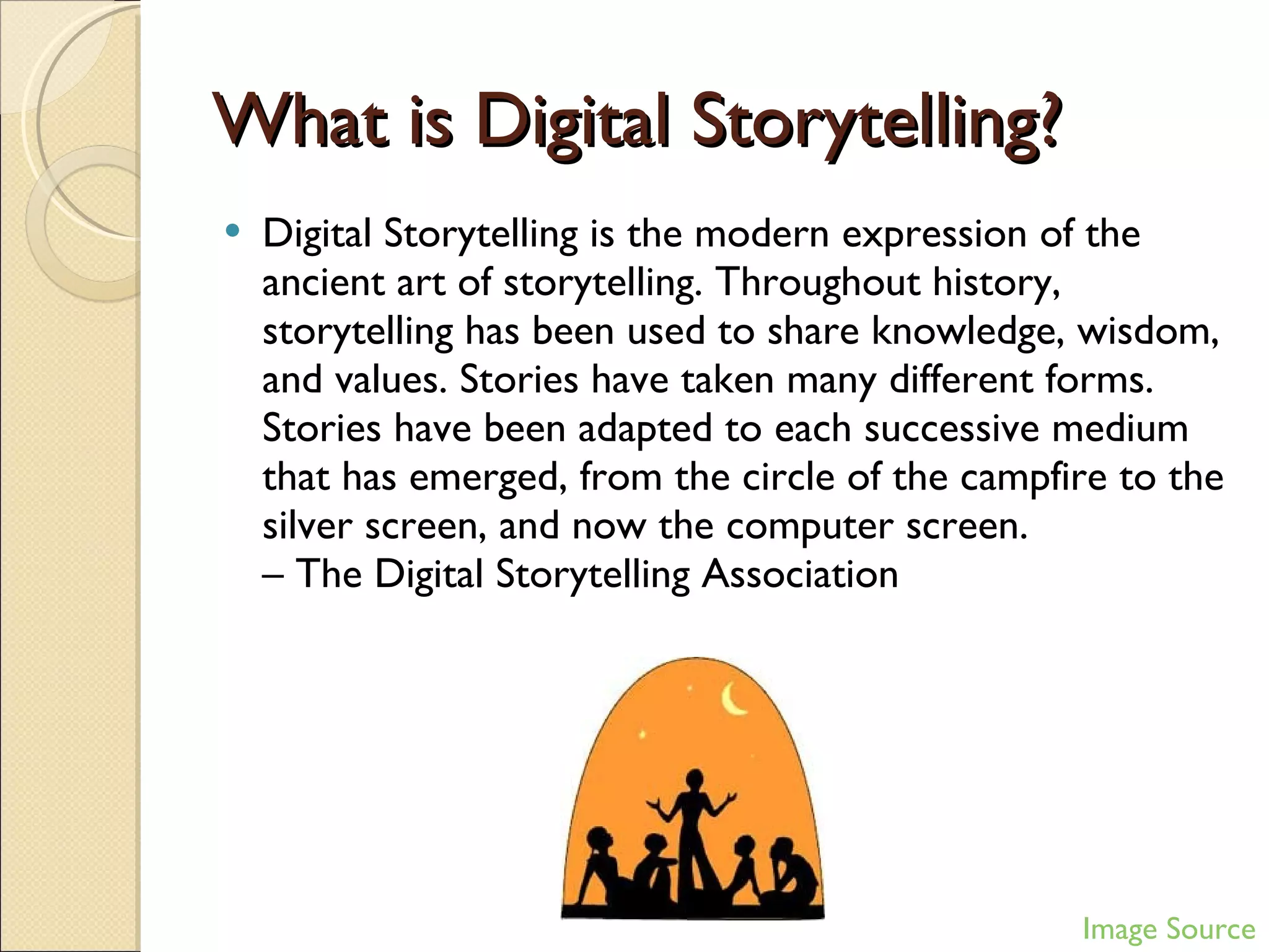 Digital Storytelling | PPT