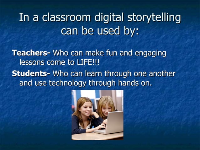 Digital Story Telling | PPT