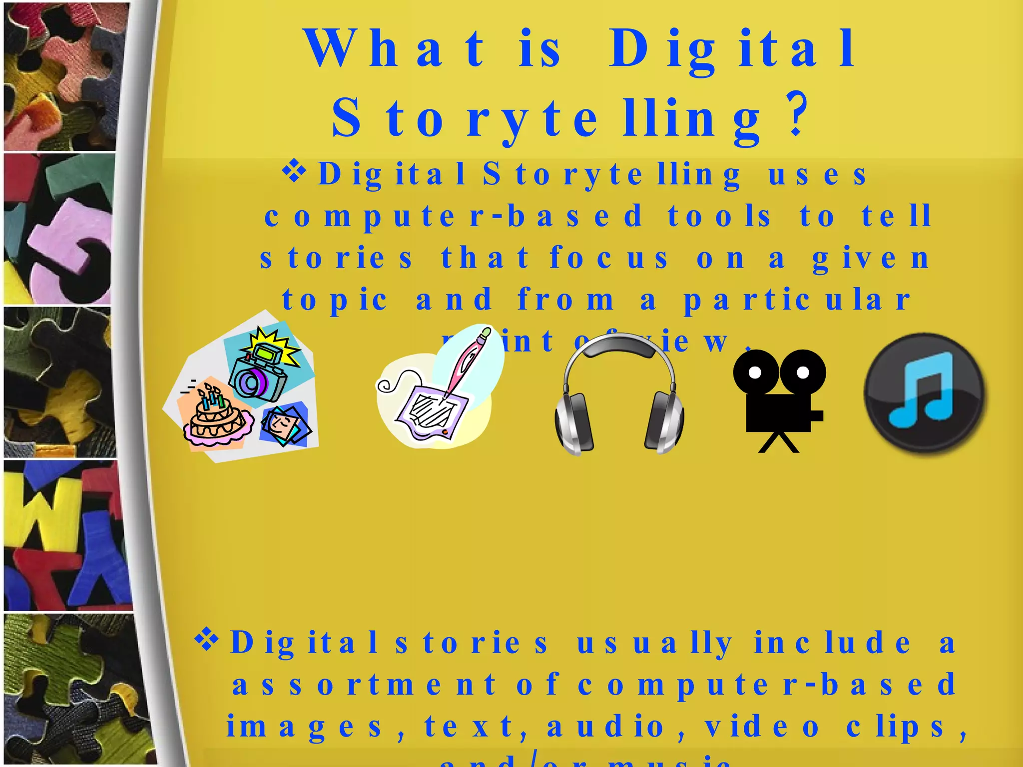 Digital Storytelling | PPT
