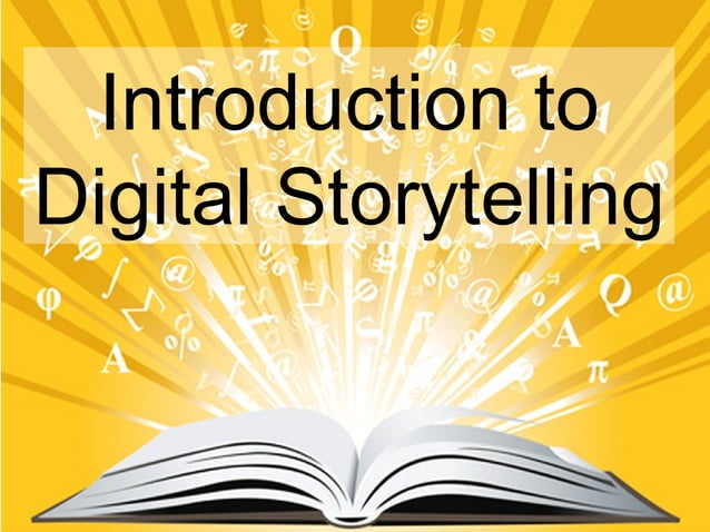 Digital storytelling version 2 | PPT