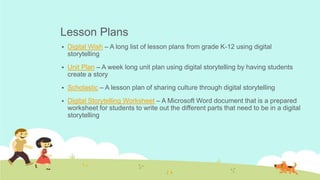 Digital Storytelling | PPTX