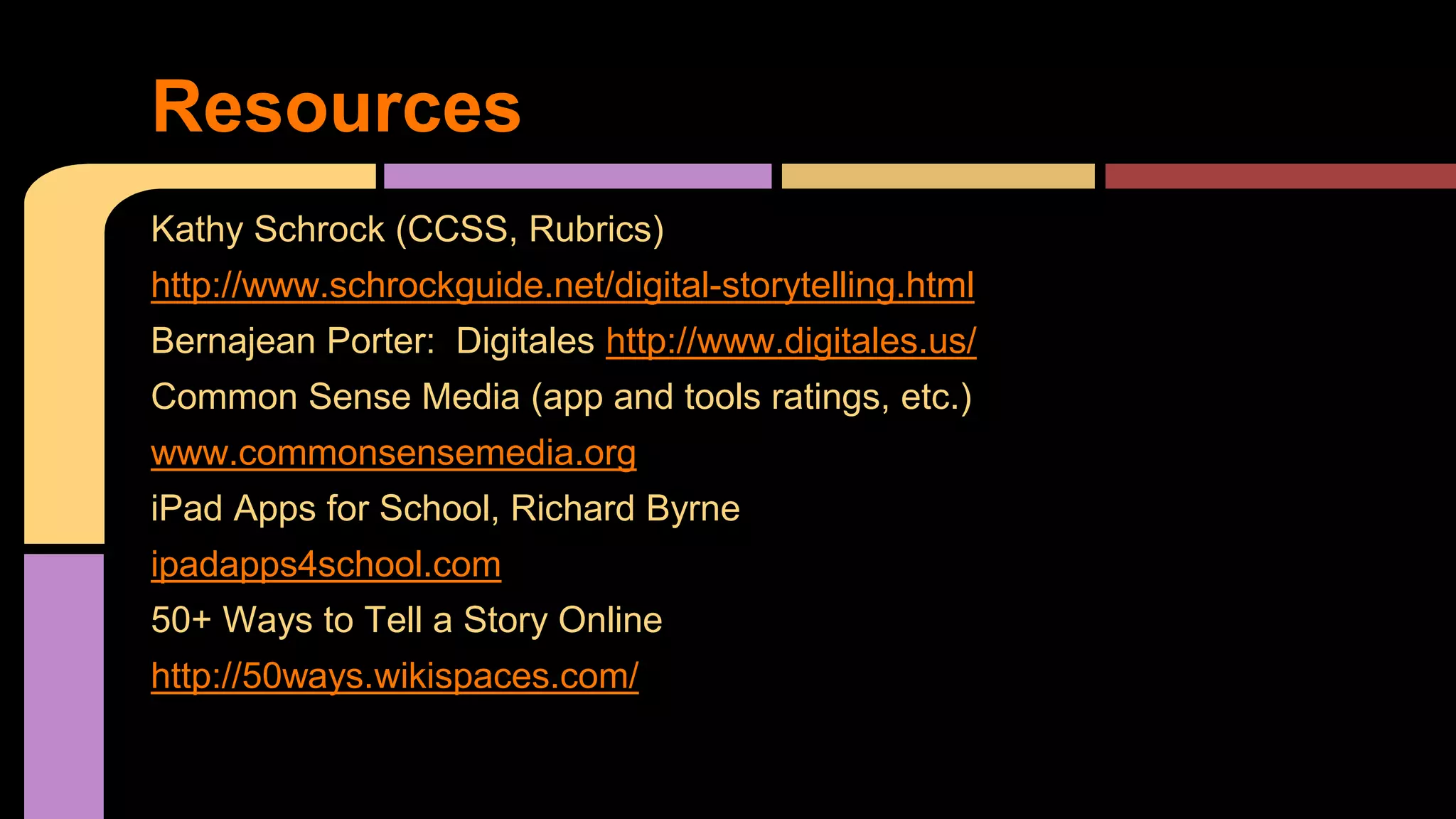 Digital storytelling | PPT