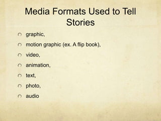 Digital storytelling | PPT