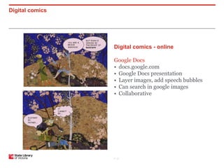 Digital storytelling, comics and 'Love and devotion' | PPTX