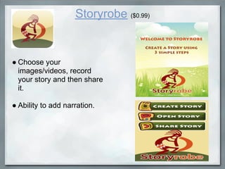 Digiital Story Telling Apps | PPT