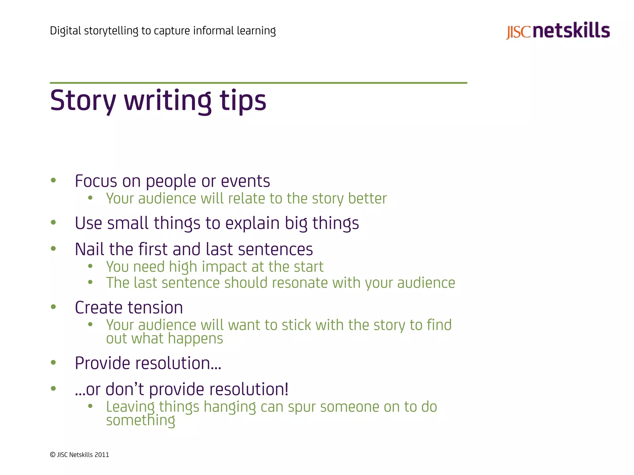 Digital storytelling (cambridge) | PDF