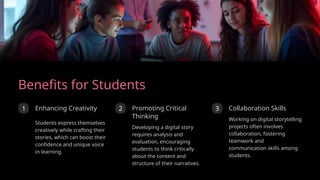 Digital Storytelling in Education pptx | PPTX