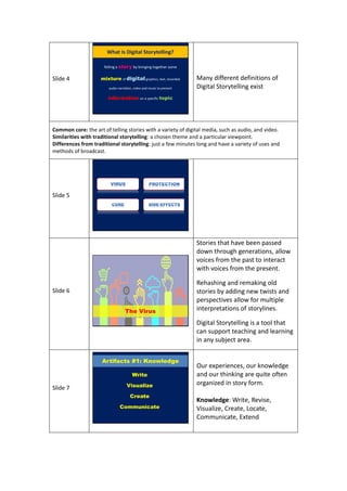 Digital storytelling in efl teaching | PDF