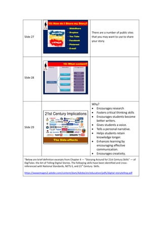 Digital storytelling in efl teaching | PDF