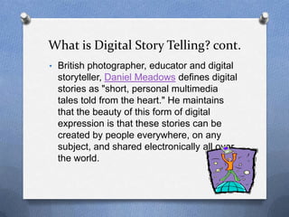 Digital story telling in the 21st century | PPTX