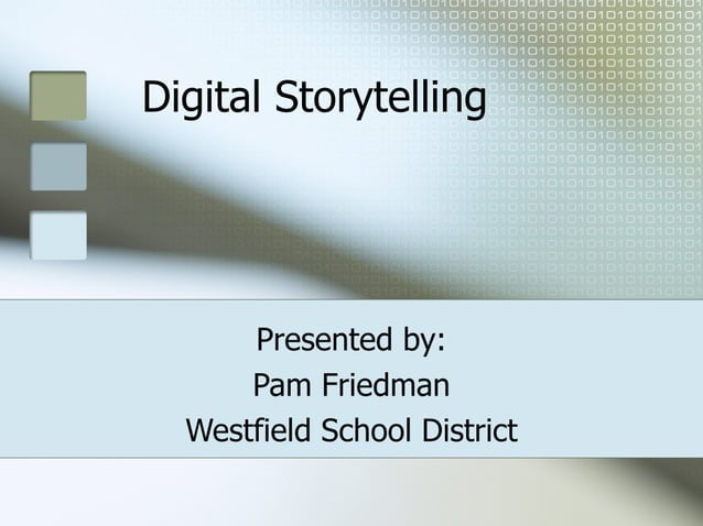 Digital Storytelling Presentation | PPT