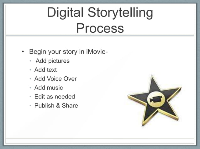 Digital storytelling presentation | PPTX