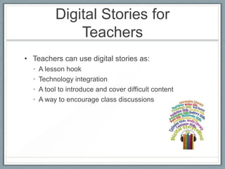 Digital storytelling presentation | PPTX
