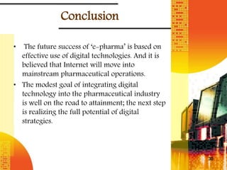 Digital strategies in pharmaceutical industry | PPTX
