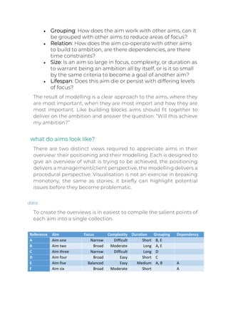 Digital strategy ambition, aims and goal setting | PDF