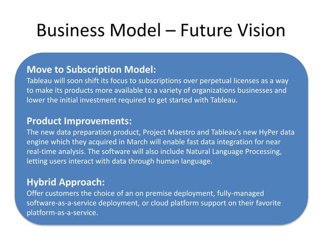 Data Visualization Trends Next Steps For Tableau Pptx Cloud
